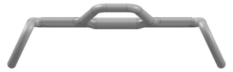 Merit Rodla integrates aero loop in light carbon gravel bar - Bikerumor