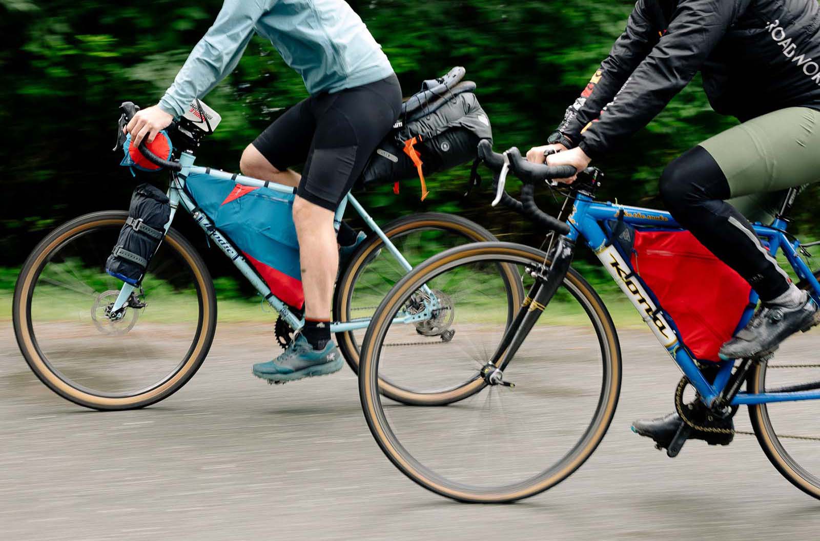 Upcycled 7Mesh Jacket Scraps Make Up Technicolor Bike Bags - Bikerumor