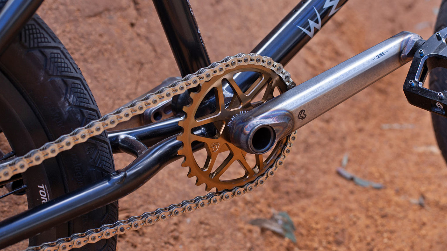 WTP Chaos Machine adopts disc brake on freestyle BMX bike - Doctor Woao