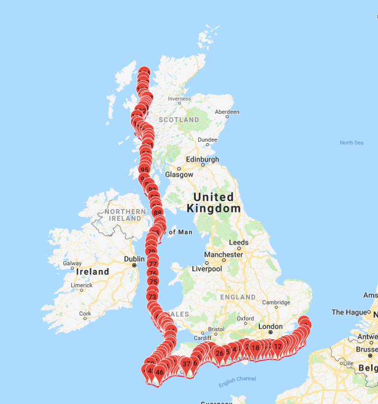 Ross Edgley: Swimming around Britain » Explorersweb