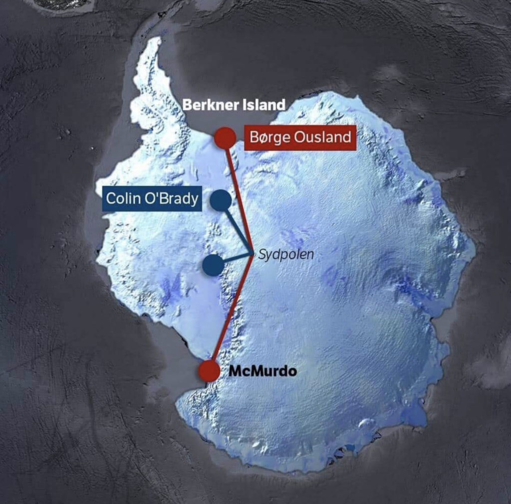 Antarctica 2018-2019: O'Brady, Rudd Finish; Abe Resupplies » Explorersweb