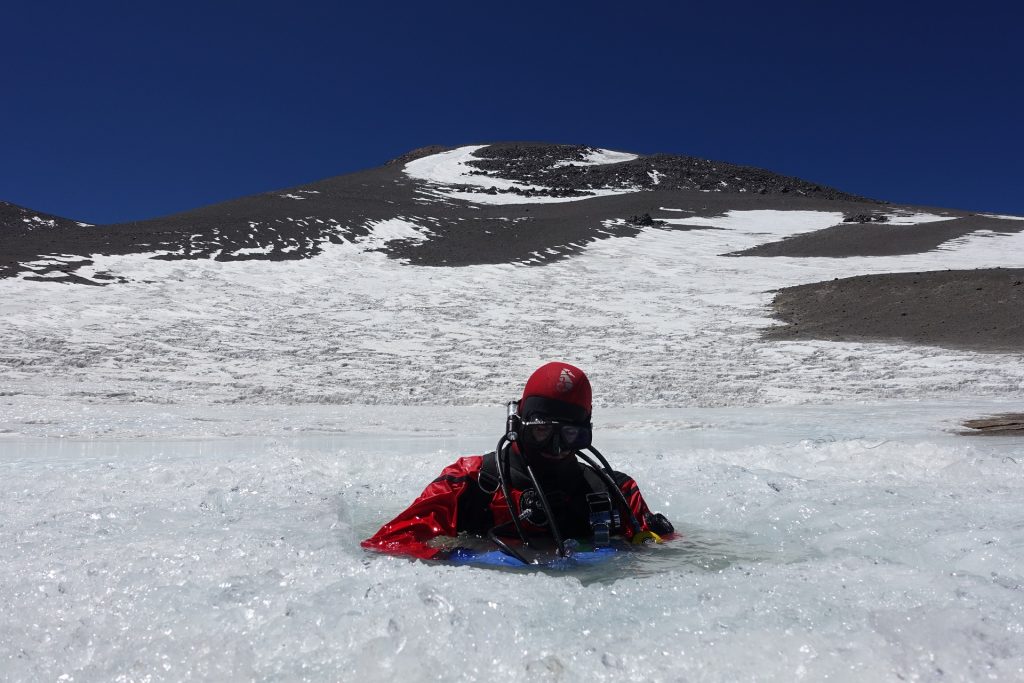 Marcel Korkuś sets New World Record in Altitude Diving » Explorersweb
