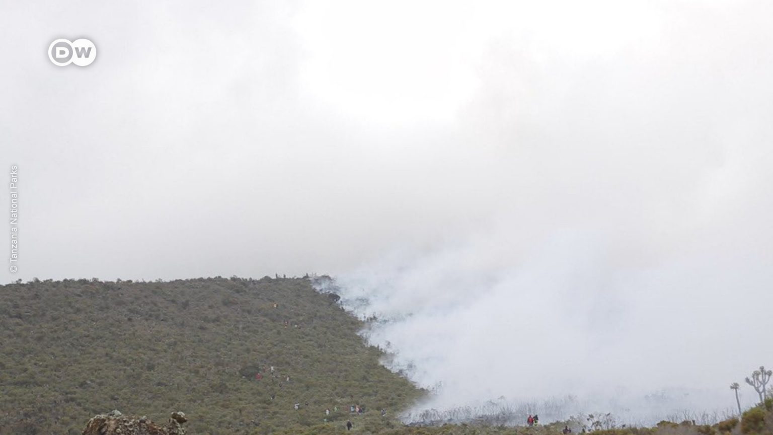 Kilimanjaro Fire Rages, Climbers Evacuated » Explorersweb