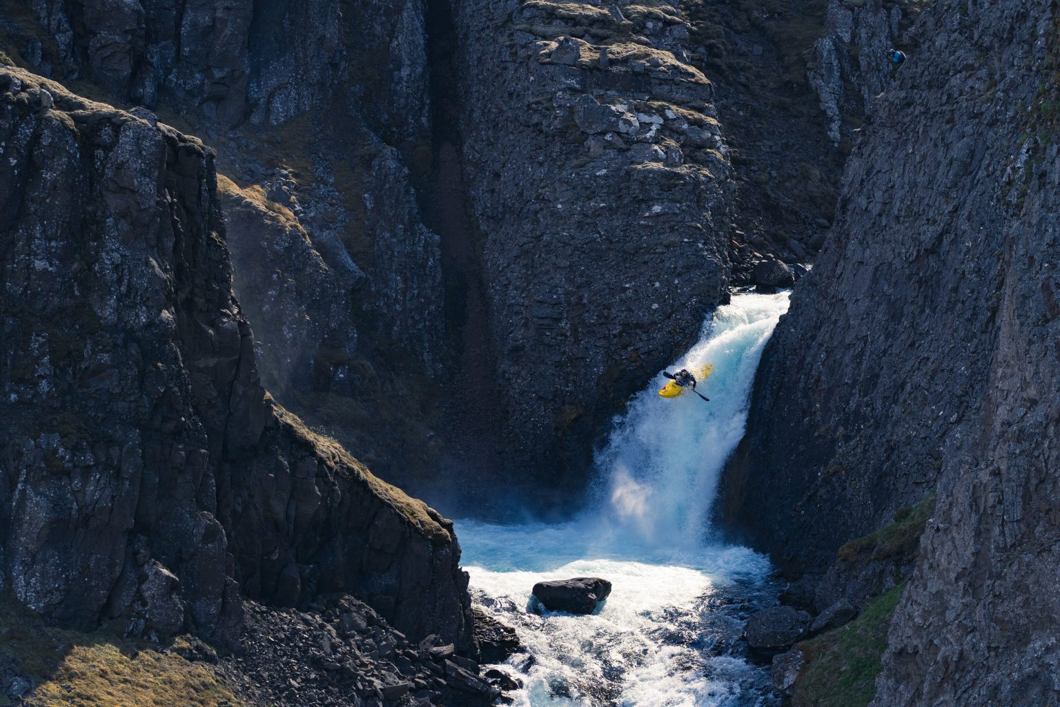 Extreme Kayaking: Dropping Massive Waterfalls in Iceland » Explorersweb