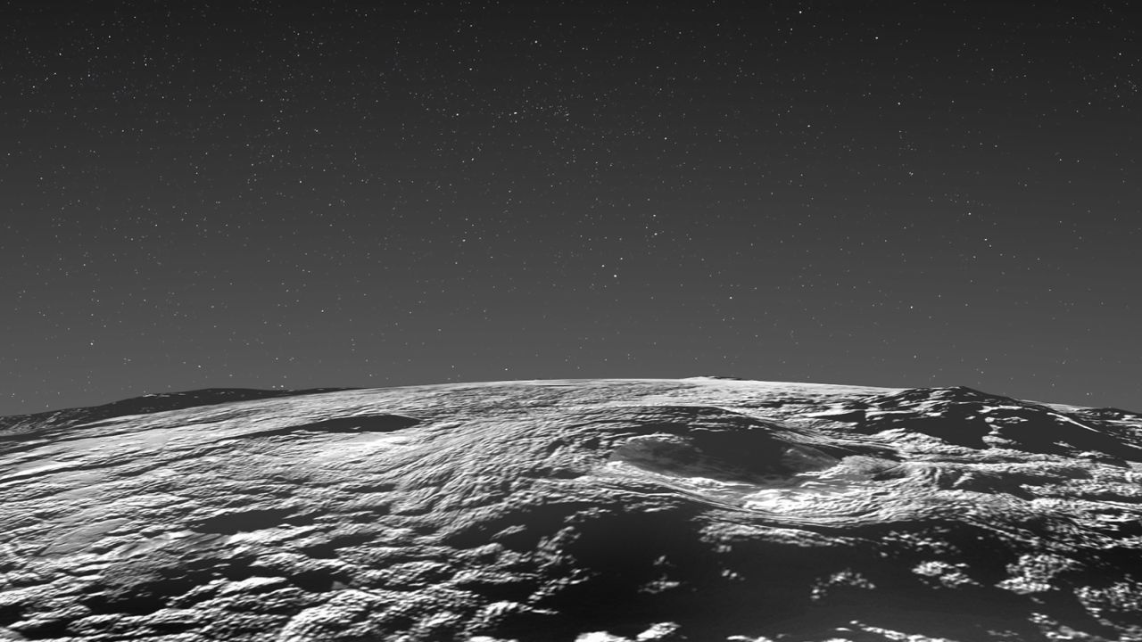 Pluto's Ice Volcanoes: A Cold, Hard Shell With a Warm, Gooey Centre ...