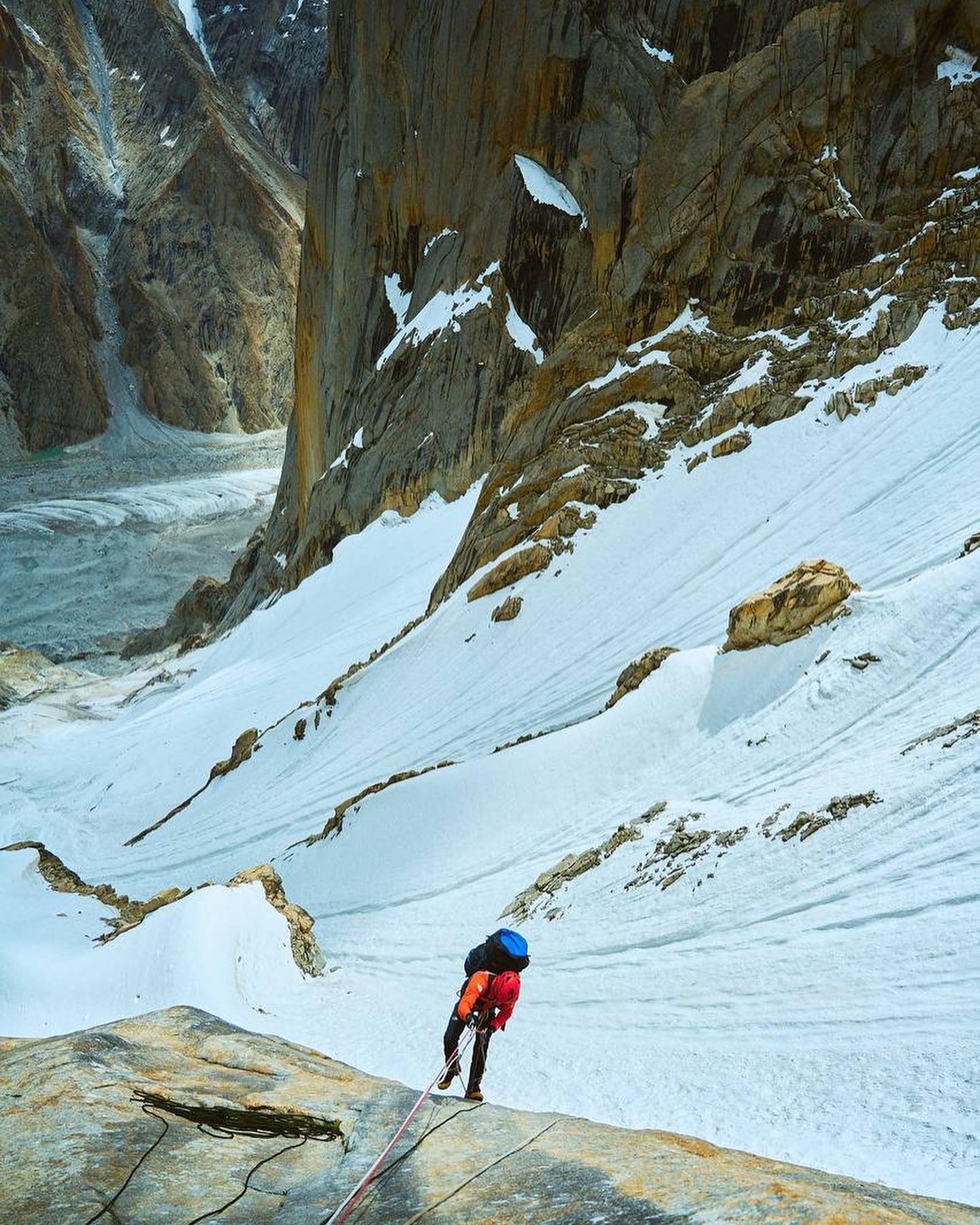 Trango: Edu Marin Starts to Free Climb on Eternal Flame » Explorersweb