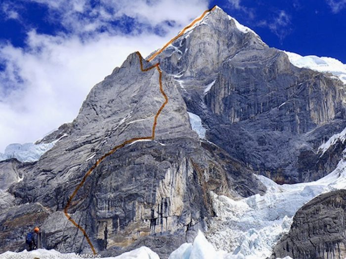 First Ascent of the East Wall of the 'Touching the Void' Peak ...