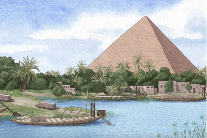 A Long Dried-Up Arm of the Nile Helped Build the Pyramids » Explorersweb