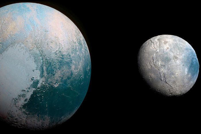 Why Does Pluto's Moon Have A Blood-Red North Pole? Ice Volcanoes ...