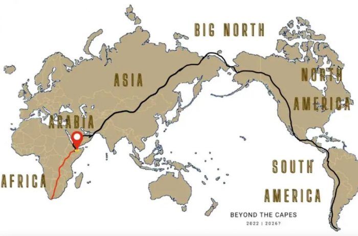 Frenchman Attempting Longest Route in the World » Explorersweb