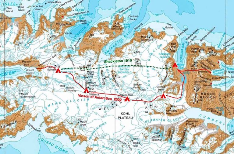 Across South Georgia in the Footsteps of Shackleton -- Sort Of ...