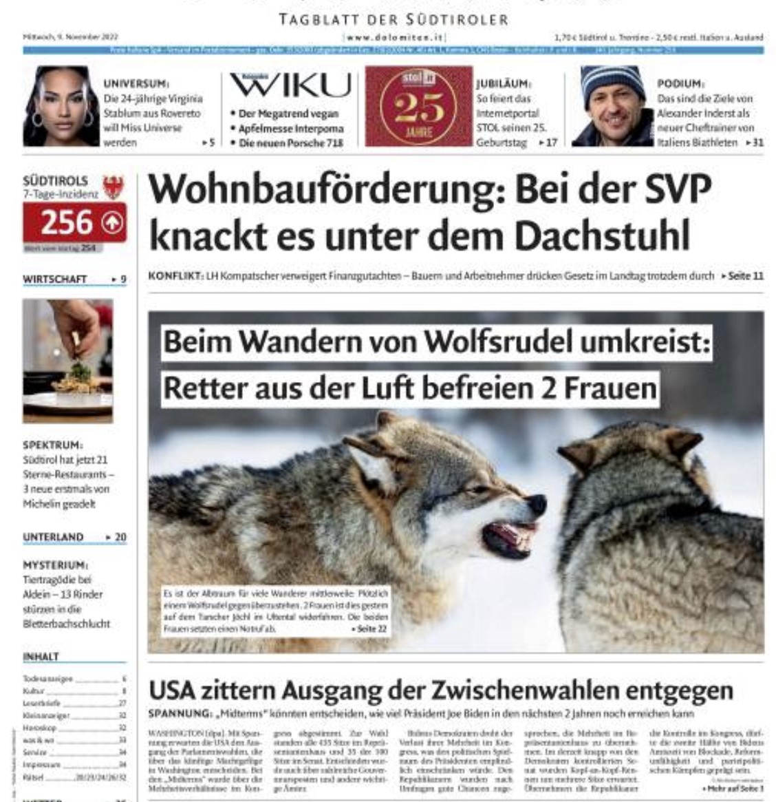 Man-eating Wolves Turn Out to Be Friendly Chamois » Explorersweb