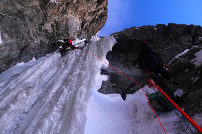 Benjamin Vedrines Opens Treacherous Gully Up the Barre des Écrins ...