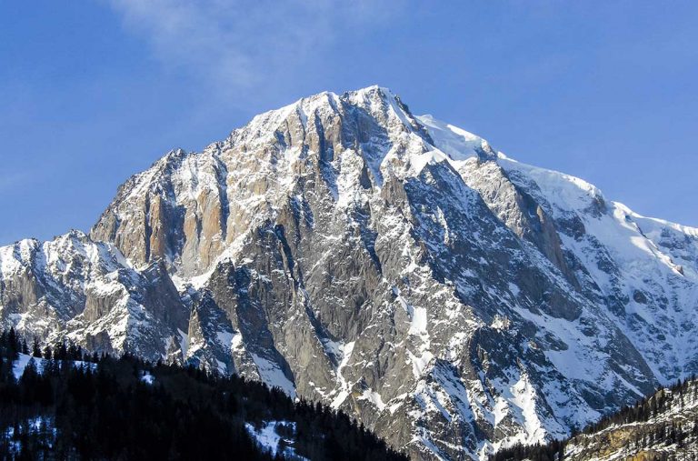 A Winter Repeat of Mont Blanc's Legendary Freney Central Pillar ...