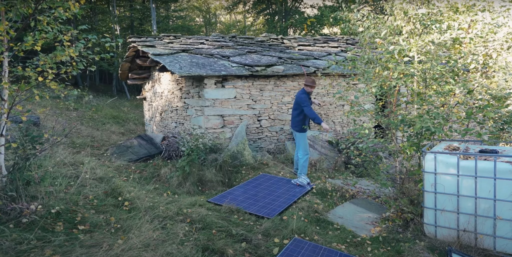 Weekend Warm-Up: One Year Renovating Two Stone Cabins in the Italian ...