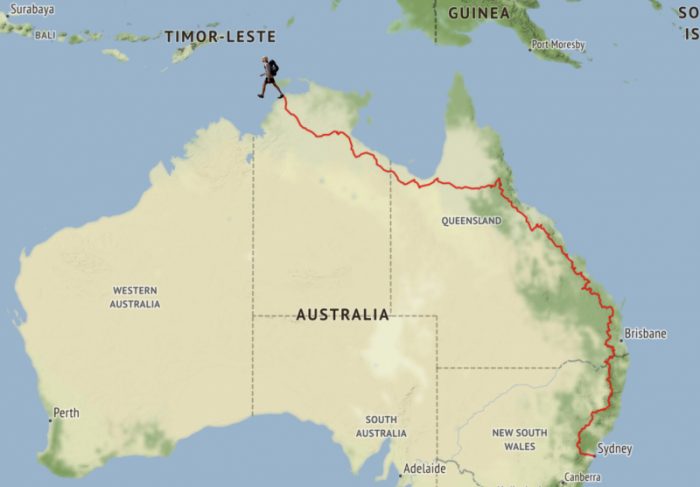 Alexander Campbell Completes Walk Across Australia » Explorersweb