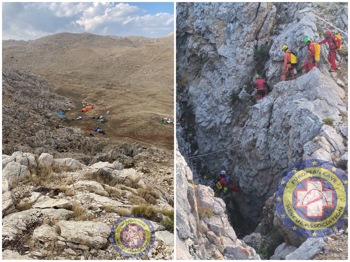 Elaborate Rescue Continues for Caver Trapped 1,000m Down » Explorersweb