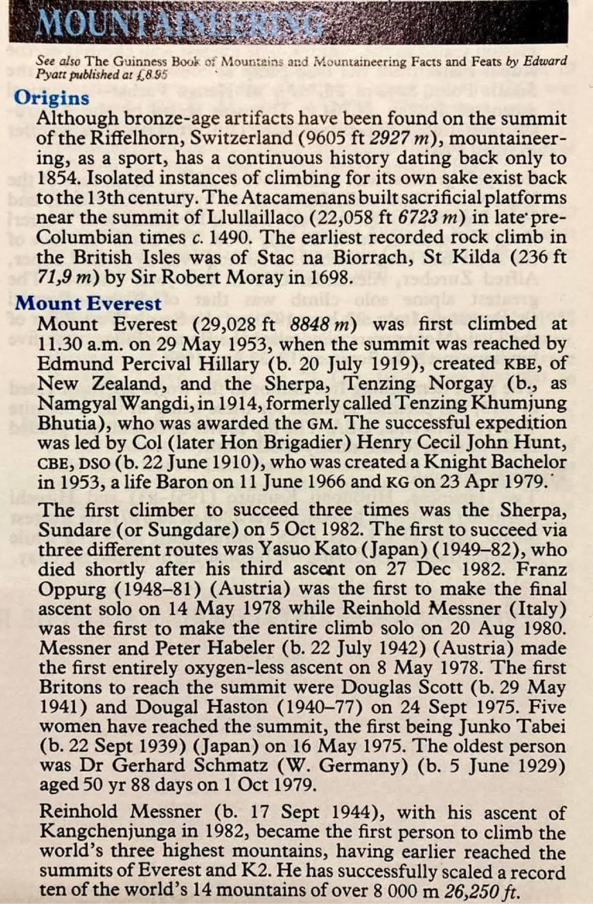 Guinness World Records Have Become a Problem for the Adventure ...