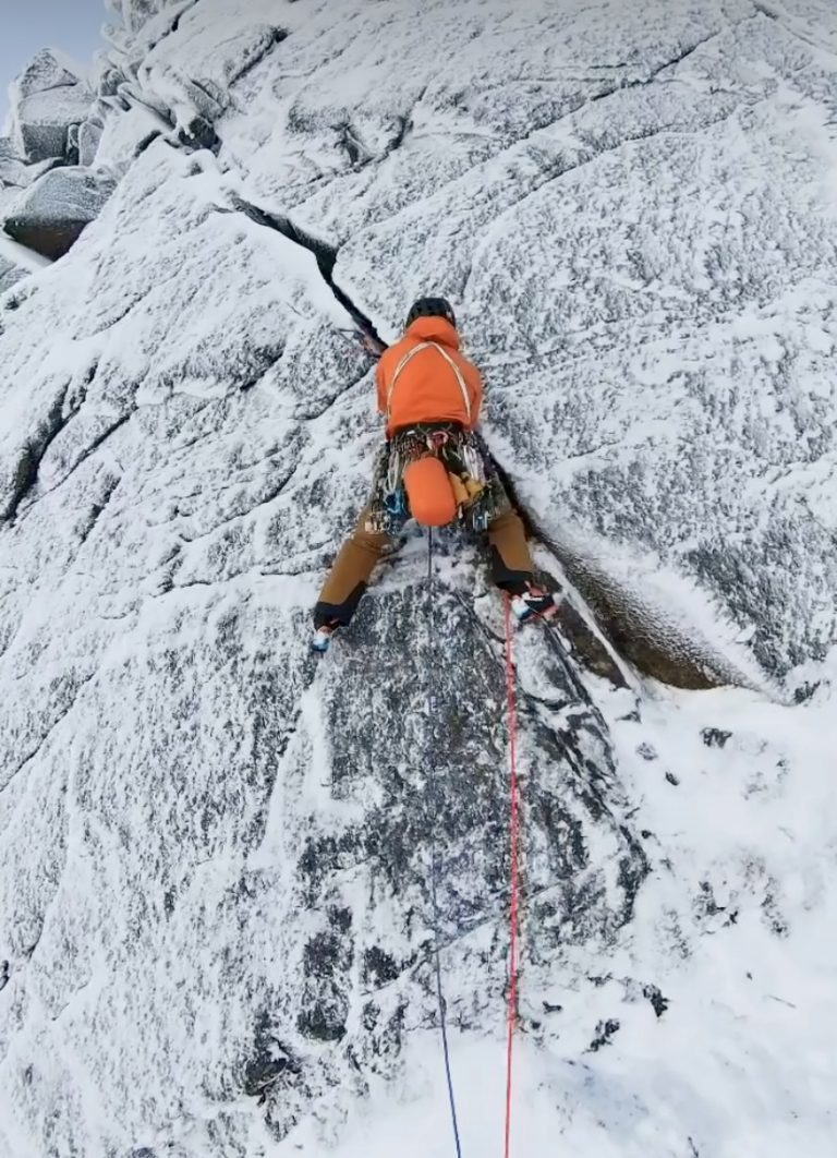 Jeff Mercier and Greg Boswell Complete Hard Scottish Winter Routes ...