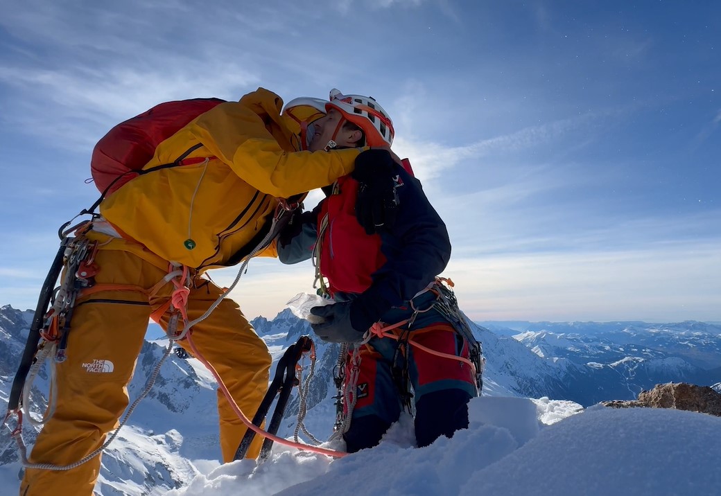 Benjamin Vedrines on the Historic Dru-Droites-Jorasses Trilogy ...