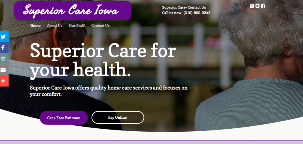 Superior Care Iowa Home Care in Iowa City, IA