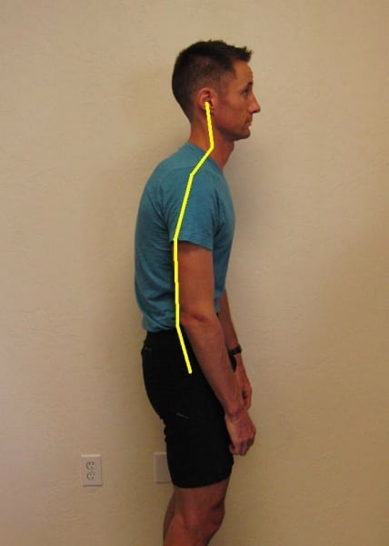The "old guy curve" torso position. – iRunFar