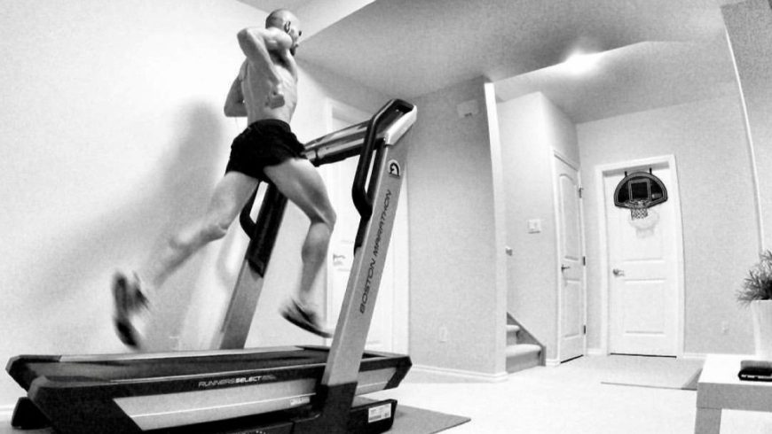Jacob Puzey - treadmill running - feature – iRunFar