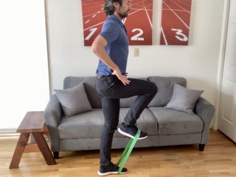 Hip Flexion - Standing Hip March Exercise – iRunFar