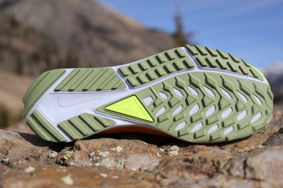 Nike React Pegasus Trail 4 - outsole – iRunFar