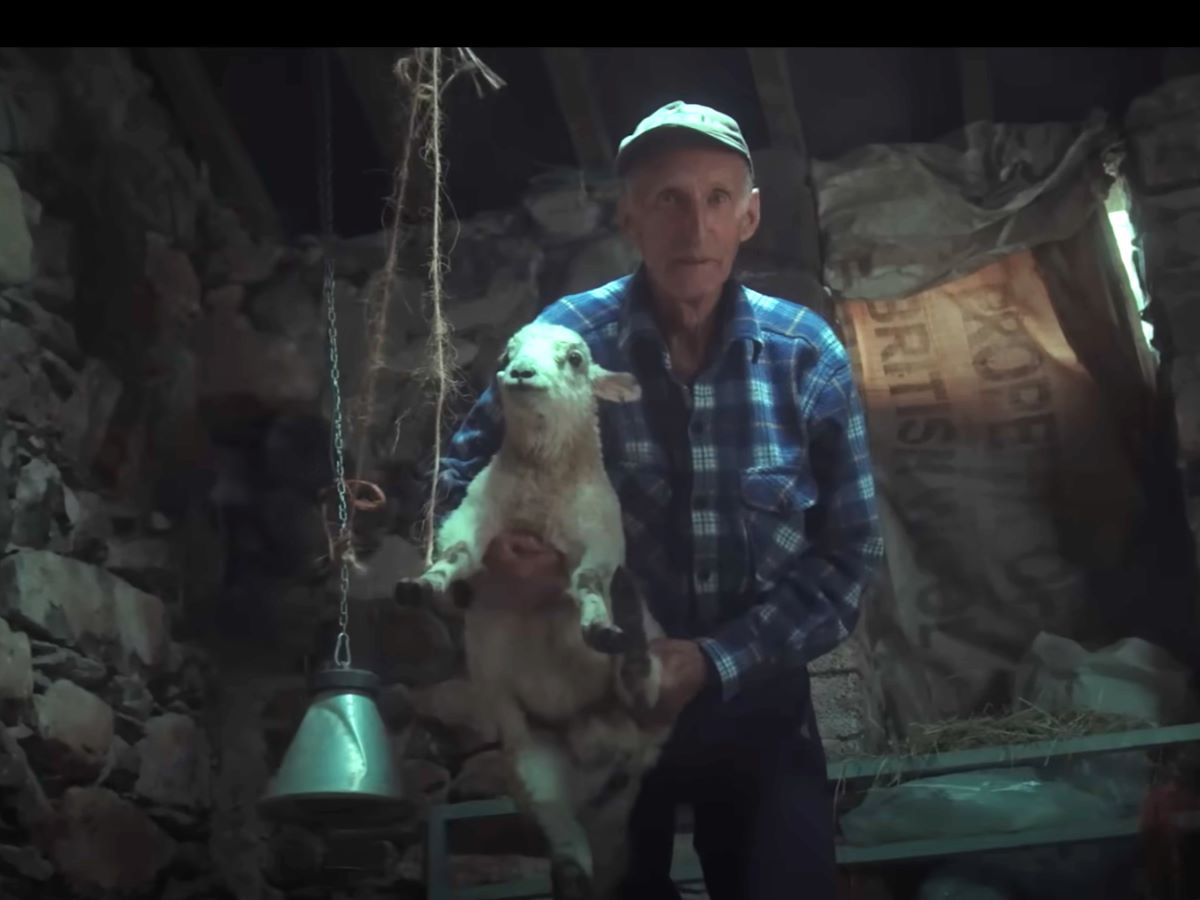 Joss Naylor - lamb – iRunFar