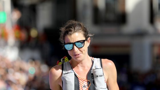 2025 UTMB - Ruth Croft - finish - feature – iRunFar