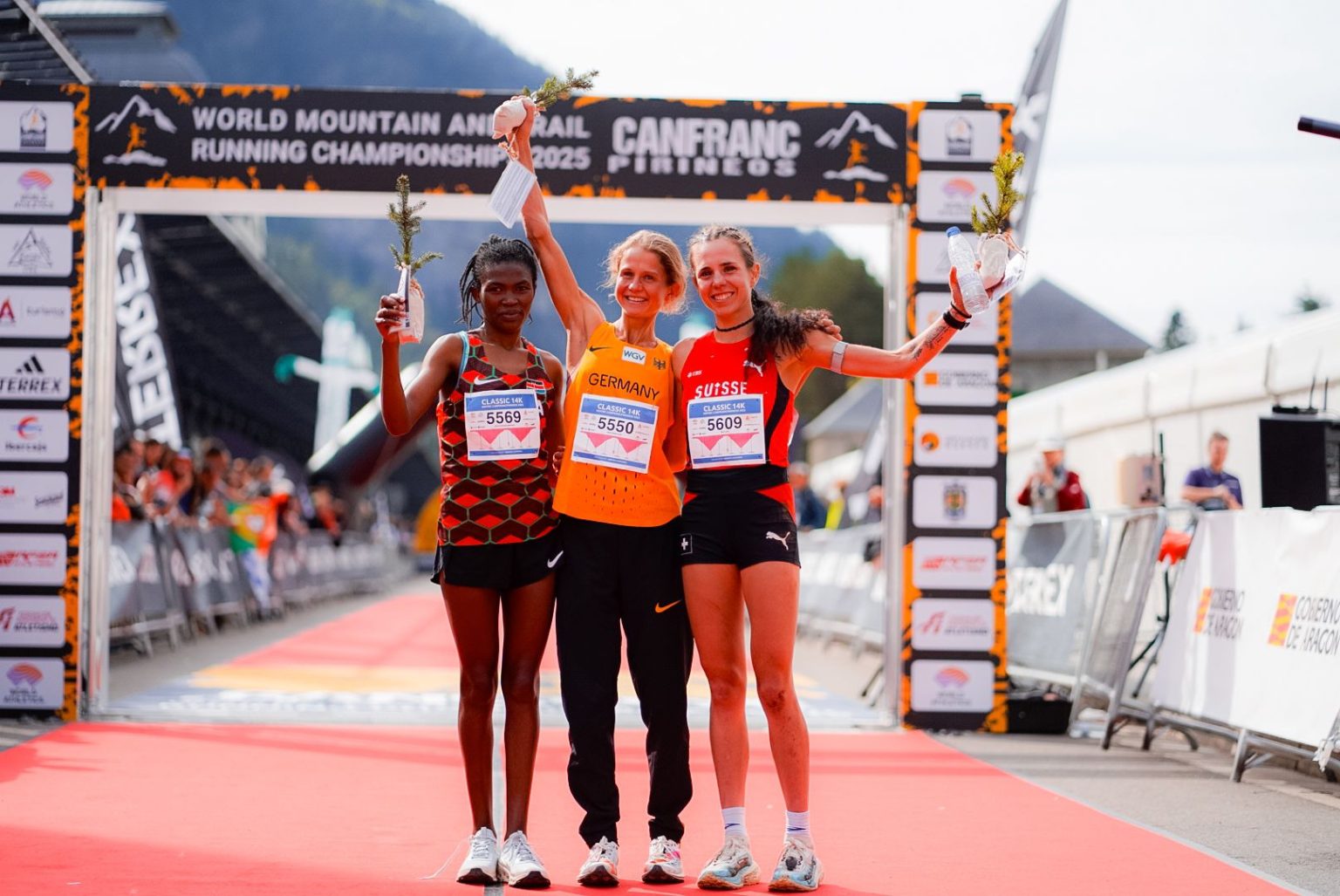 2025 World Mountain Running Championships Up and Down race - womens ...