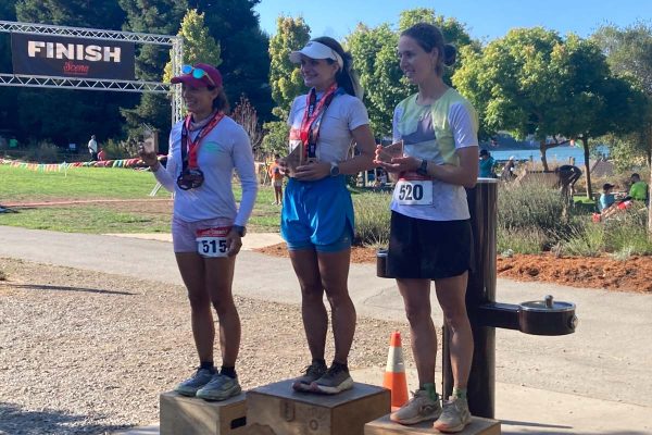 2025 Dick Collins Firetrails 50 mile - women's podium – iRunFar