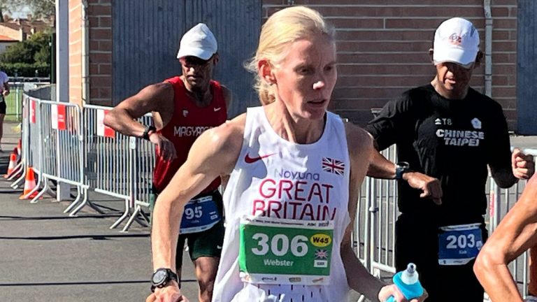 Sarah Webster - 2025 IAU 24-Hour World Championships - women's champ ...