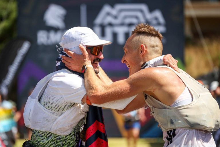 Jeff Mogavero and Dmitry Mityaev - 2025 Ultra-Trail Cape Town 100k ...