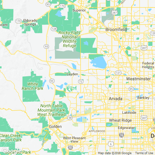 Arvada Co Zip Code Map - Map