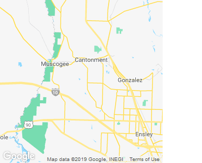 Cantonment Fl Zip Code Map - United States Map