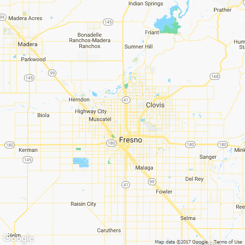 Fresno Zip Code Map - United States Map