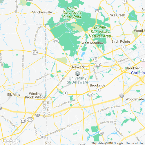 Newark Delaware Zip Code Map - Map