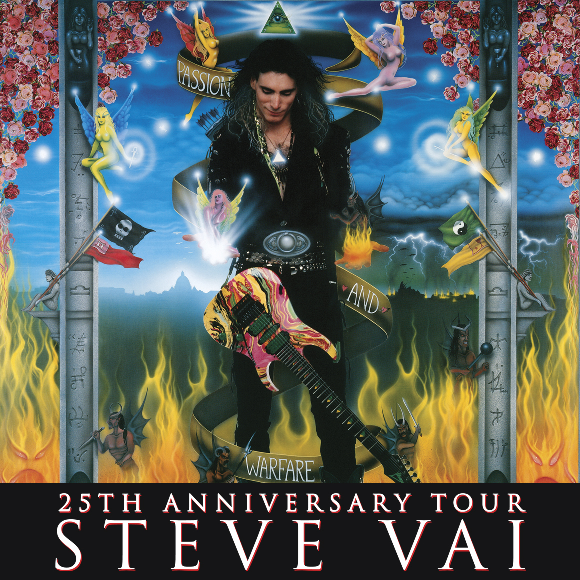 Steve Vai Passion and Warfare 25th Anniversary Tour at House of Blues ...