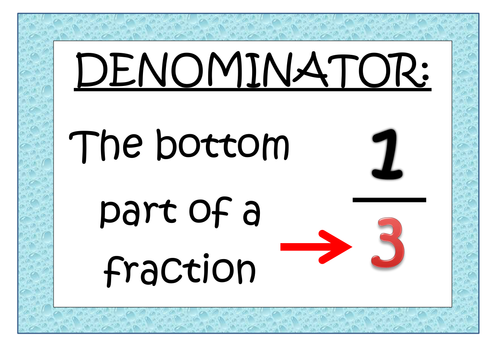 Denominator