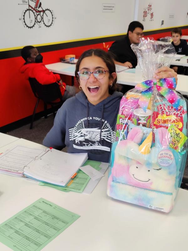 Easter Basket Raffle at Mathnasium of Hershey
