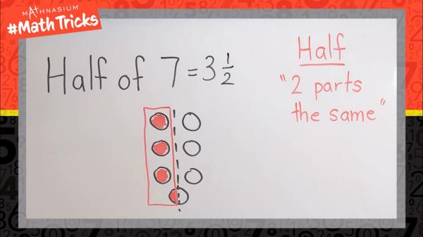 Finding Half of Odd Numbers