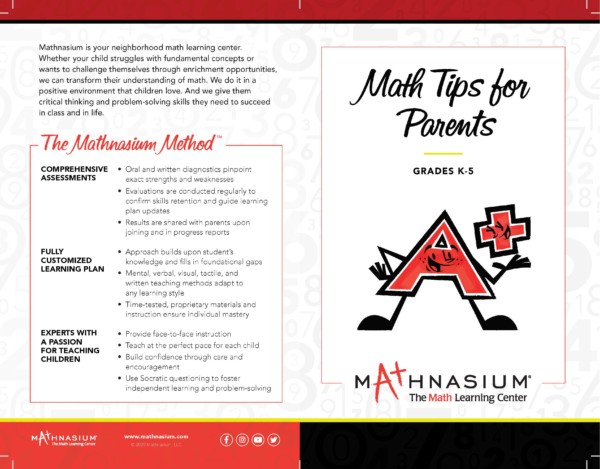 Math Tips for Parents - Kindergarten through Grade 5