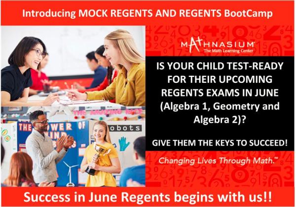 Introducing Mock Regents and Regents Review BootCamp (Algebra 1 ...