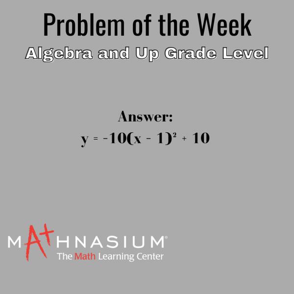 Problem of the Week