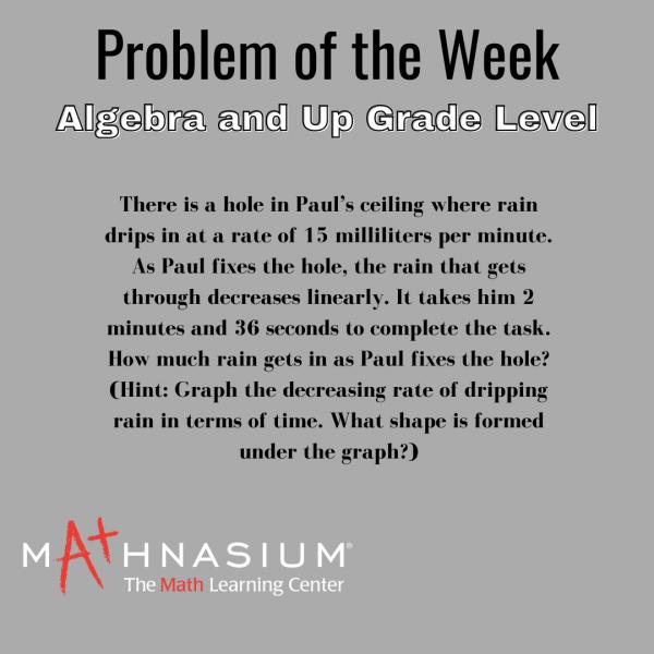 Problem of the Week