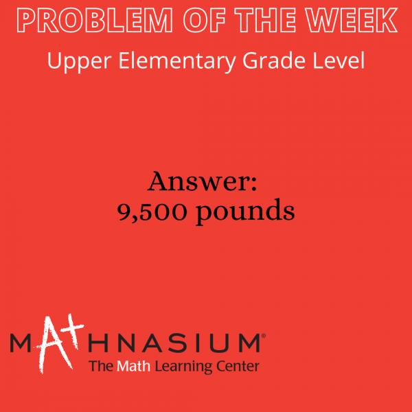 Problem of the Week