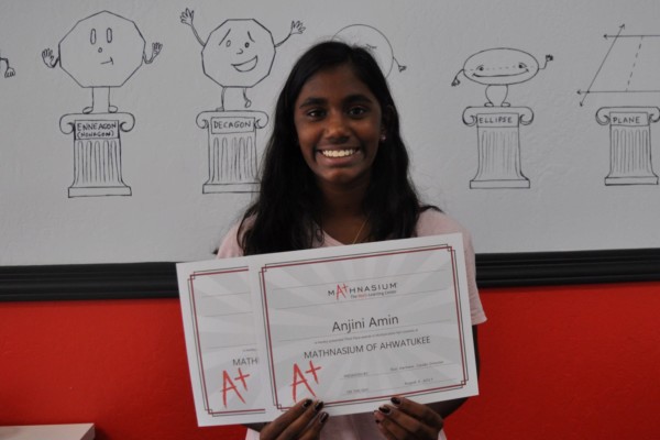 Summer 2017 Math Facts Winners