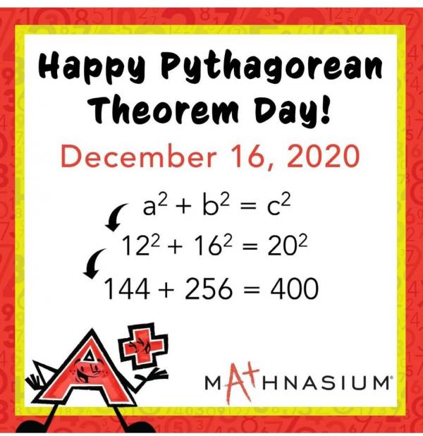 Happy Pythagorean Theorem Day!